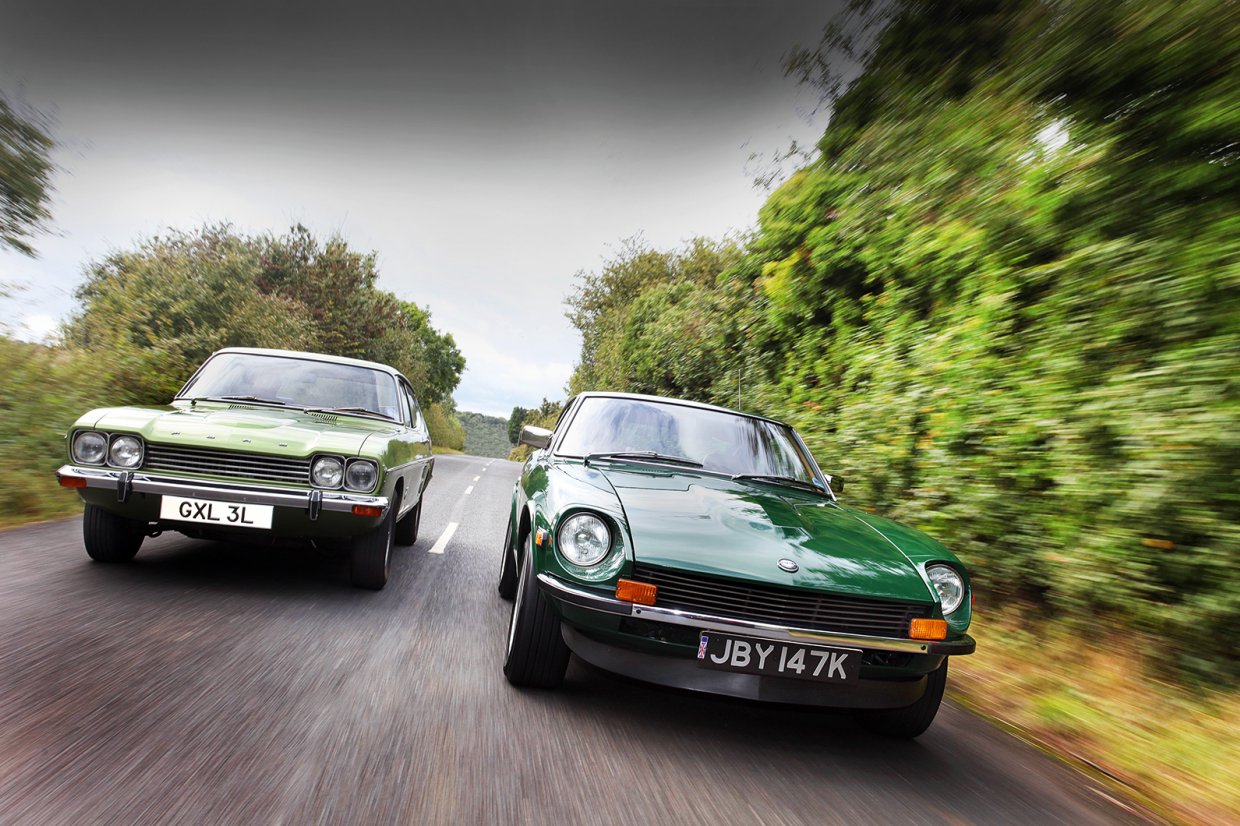Coupé conundrum: Ford Capri vs Datsun 240Z | Classic & Sports Car